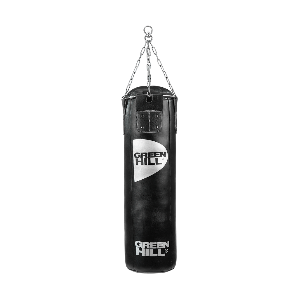 Boxsack CLASSIC schwarz - Leder – Green Hill Sports